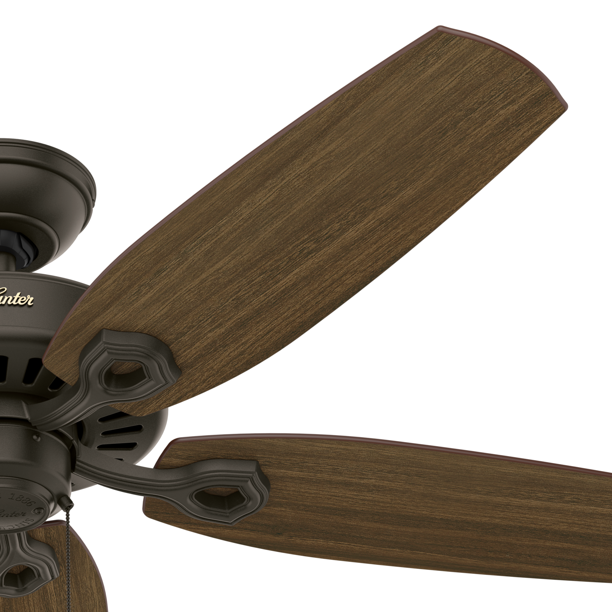 Hunter Builder Elite 52" Indoor Ceiling Fan in New Bronze - Indoor ...